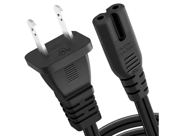 tipos de cable: cable de alimentación de CA