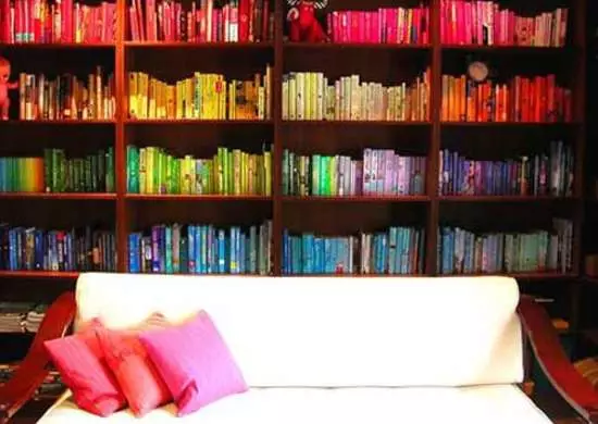 Rainbow boekenplanken