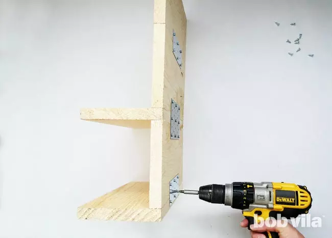 نحوه درست کردن یک میز خواب شناور DIY - مرحله 5