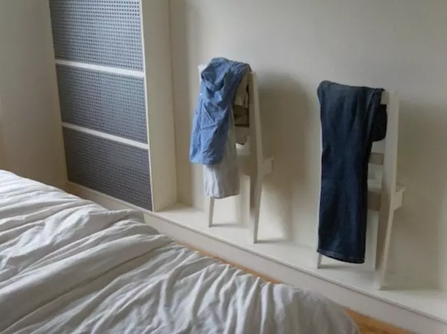 DIY Soveværelsesopbevaring - Tøjorganisation
