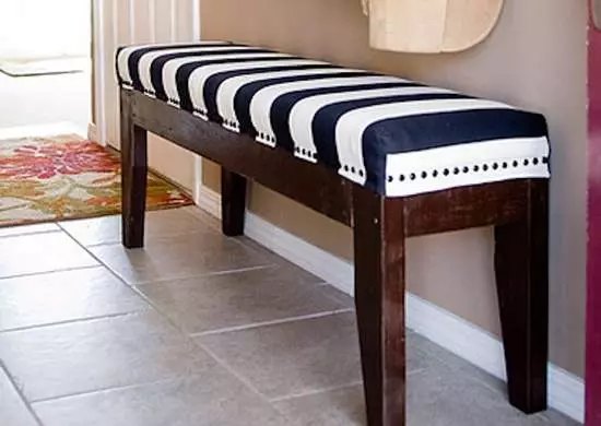 DIY Upholstered Bench