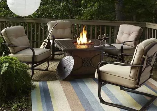 Propaan Fire Pit Table