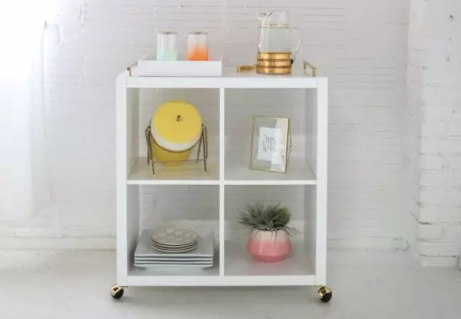 DIY Bar Cart - Ikea Hack