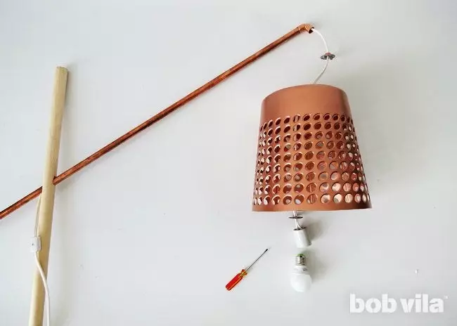 Lampa podłogowa DIY - krok 16