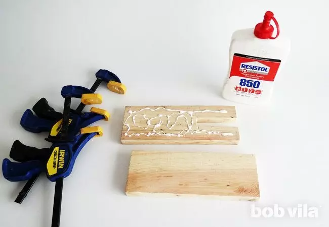 DIY stolný organizér - 2. krok