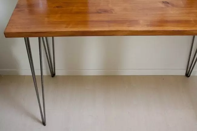 DIY Skrivebord - Hårnål