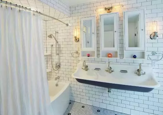 Ideeën voor het ontwerpen van kleine badkamers