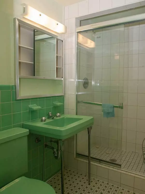 retro zelena kopalnica