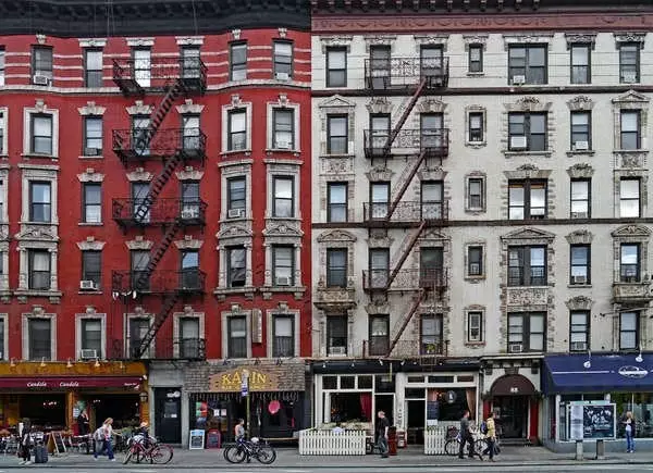 maži apartamentai Niujorke