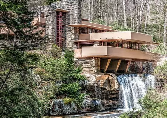 منزل Fallingwater ، Mill Run ، PA