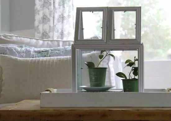 DIY Miniature Greenhouse