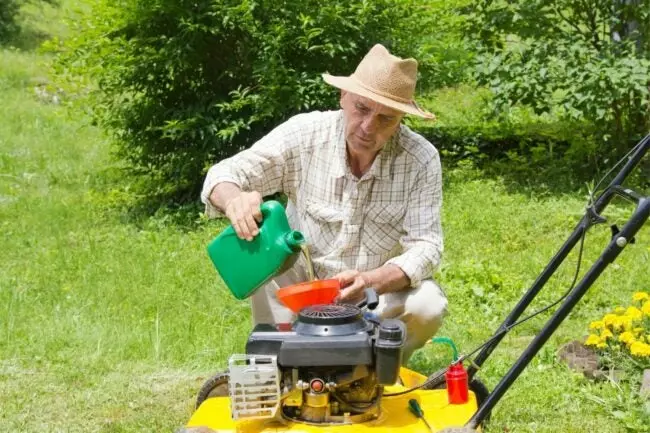 Det bästa alternativet för olja för gräsklippare