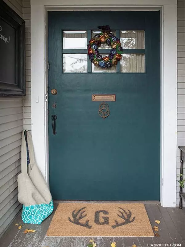 DIY door mat