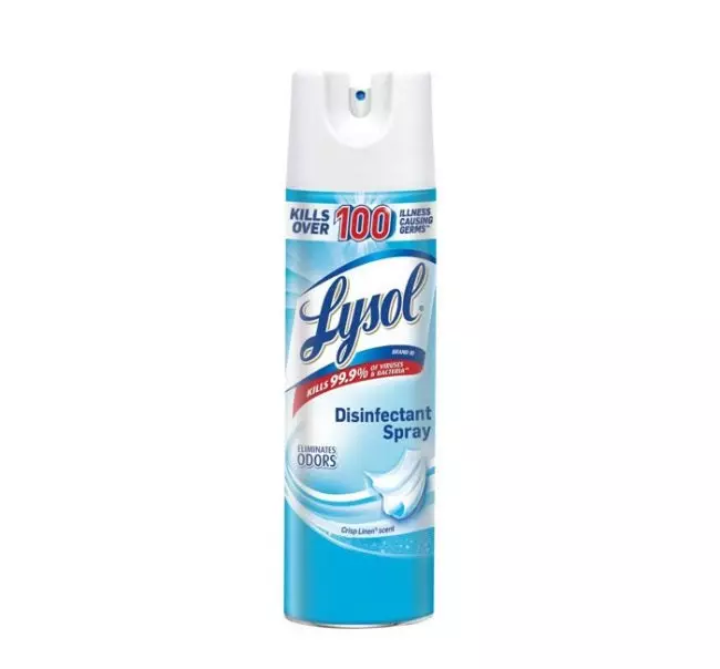 最佳消毒剂喷雾剂、清洁剂和湿巾选项：Lysol 消毒剂喷雾剂