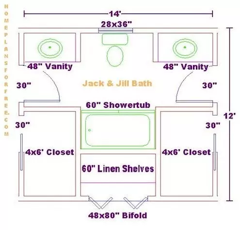 Jack & Jill Bathroom