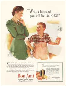 Bon Ami tīrīšana — 2. reklāma