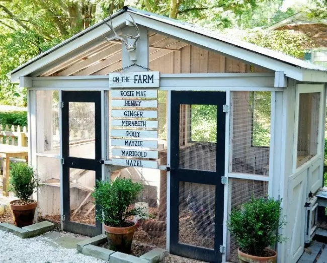 DIY Chicken Coop - Redeem Your Ground-ийн дизайн