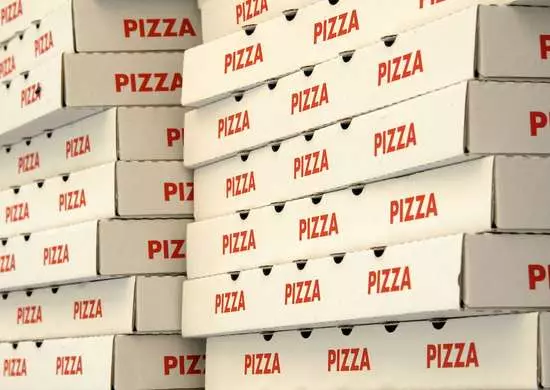Коллекция коробок для пиццы