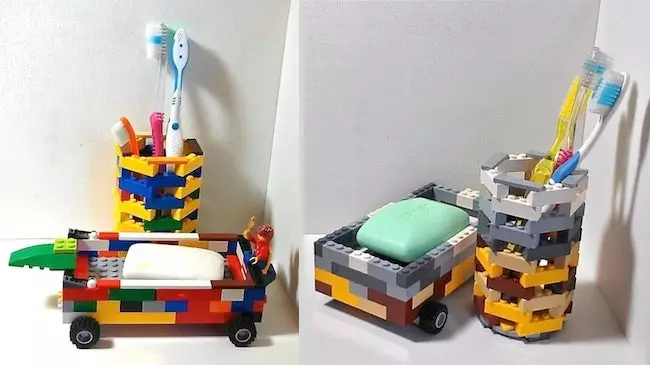 Repurpose Legos - Toiletries