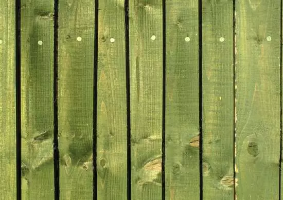Bleach Wood Fence