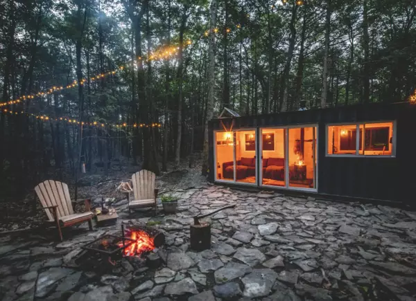 Container Cabin ing Catskills