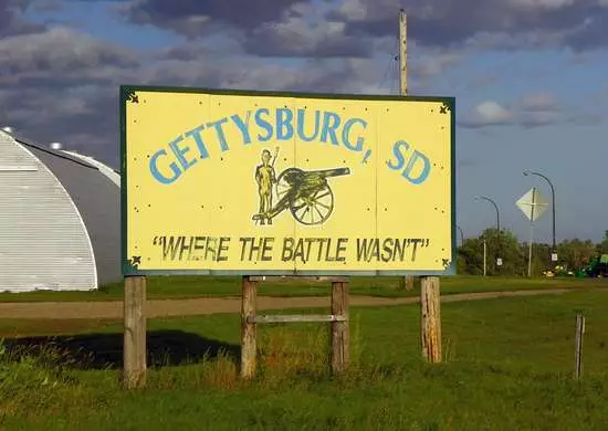 Шиори Геттисбург, Дакотаи Ҷанубӣ