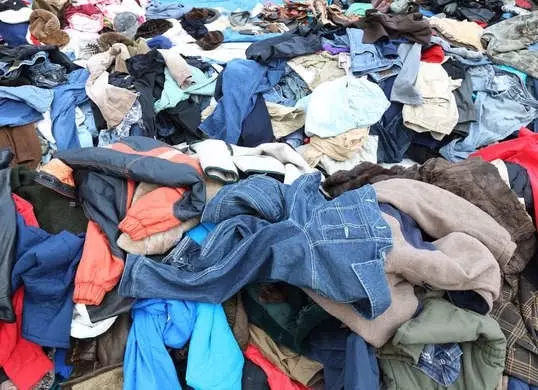 Residuos de ropa en los Estados Unidos