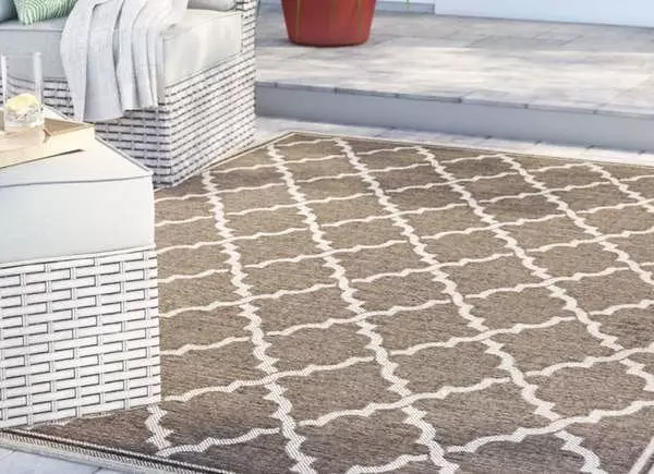 simple indoor outdoor rug