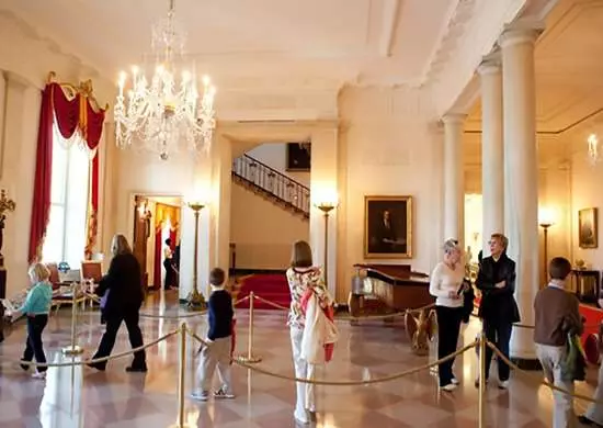 بازدیدکنندگان کاخ سفید