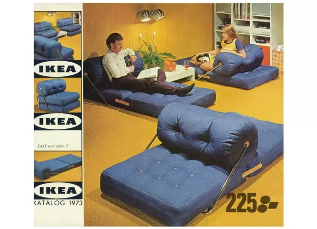 1973 မှ IKEA ကတ်တလောက်