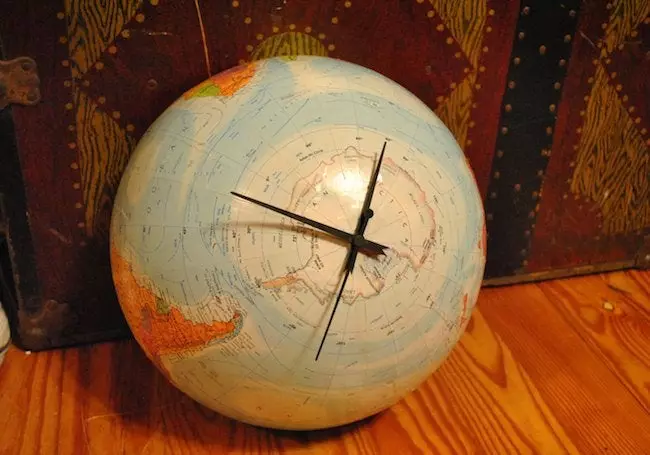 DIY Clock - Globe