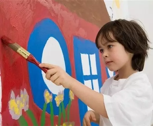 Ideas para la habitación de los niños - Paredes pintadas