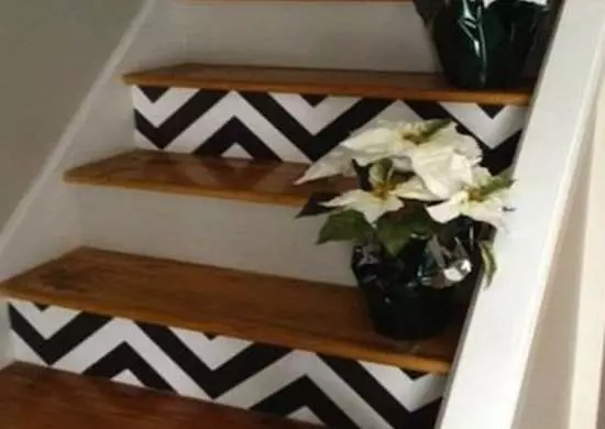 DIY सम्पर्क कागज सीढीहरू