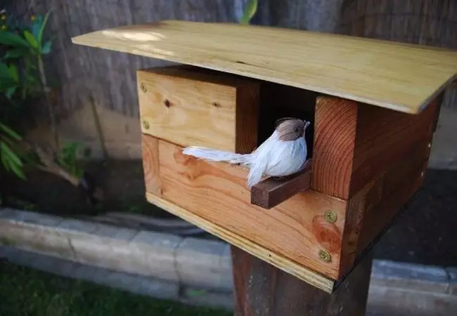 DIY Birdhouse - מאָד פּאָד
