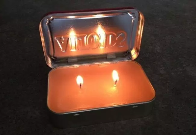 Altoids Tin Projects - Candle