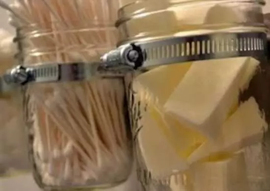 Organizador Mason Jar