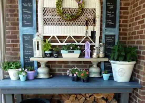 Potting Bench DIY