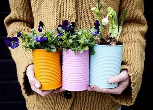 Mashruucyada Tin Can - Planters