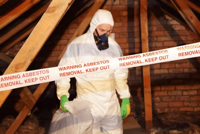 Kostnad för borttagning av asbest