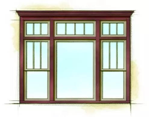 Knjige s uzorcima kućnog stila - završna obrada prozora