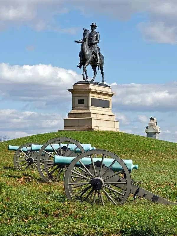 Gettysburg milliy harbiy bog'i, Pensilvaniya