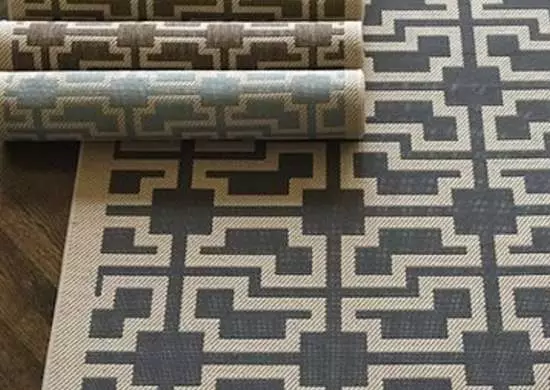 Mönstrad matta