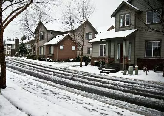 Acheter une maison en hiver