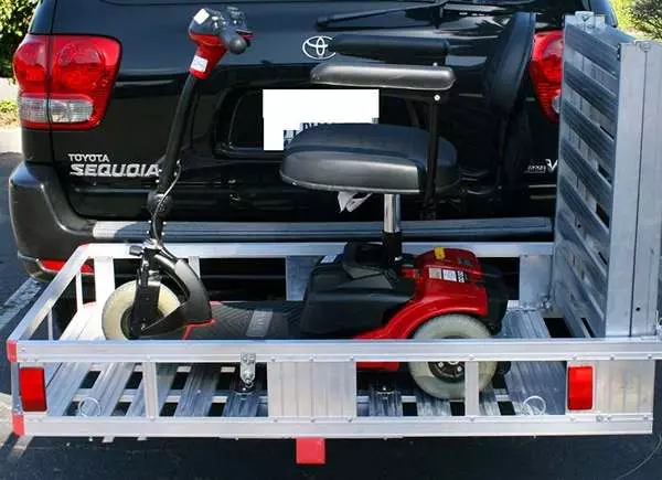 Hitch-Mounted Cargo Carrier