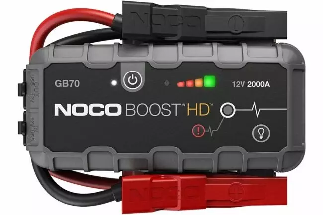 ຂອງຂວັນສໍາລັບທາງເລືອກກົນຈັກ: NOCO Boost 2000 Amp 12-Volt Jump Starter Box