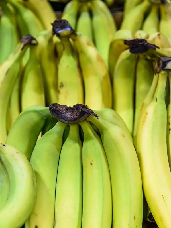 Förvara inte bananer i kylen