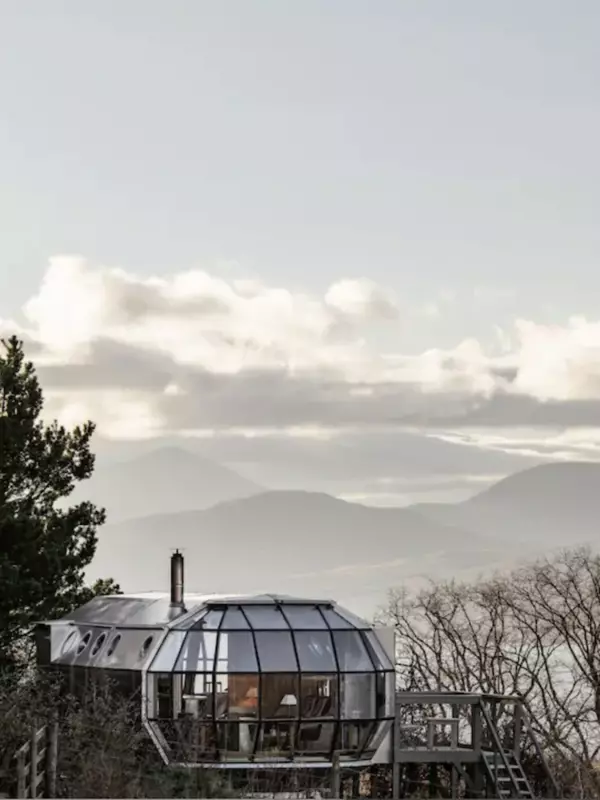 เรือเหาะ Airbnb สกอตแลนด์
