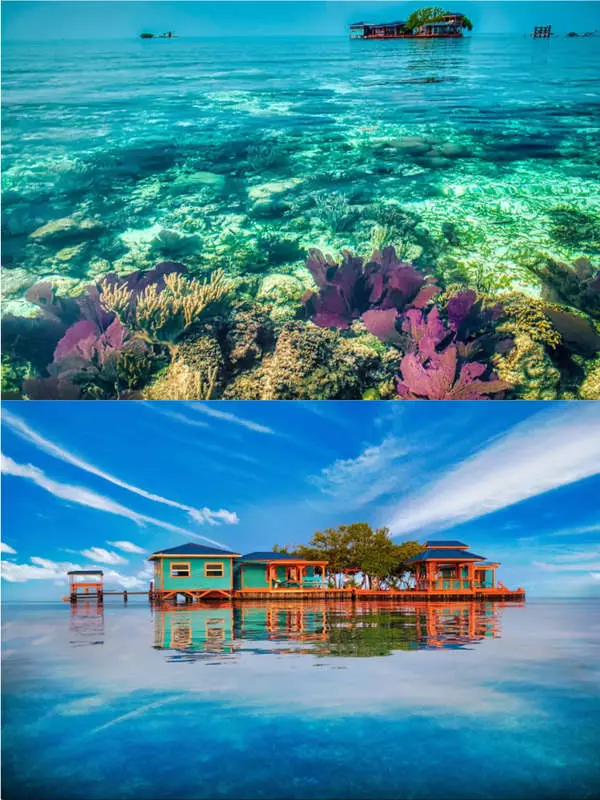 Woda w Belize Airbnb