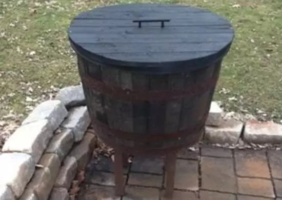 Whiskey Barrel Cooler