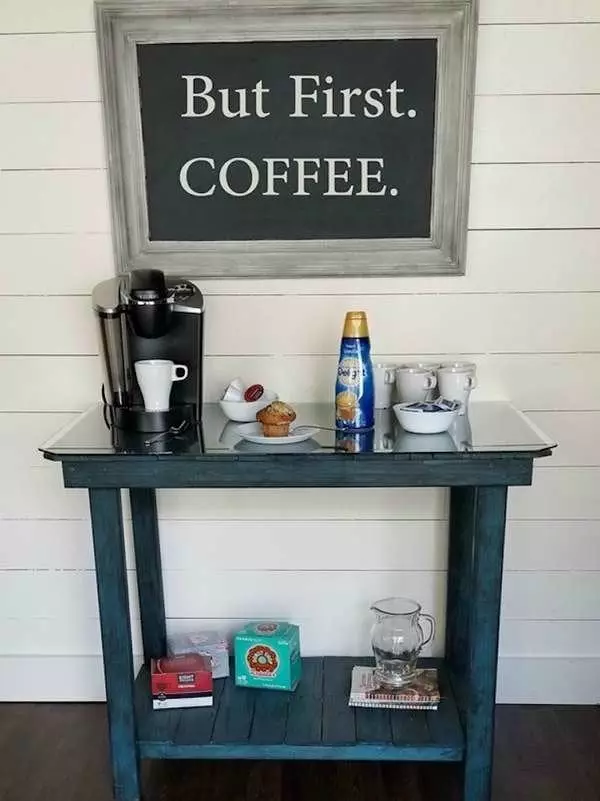 DIY Coffee Bar Pallbord